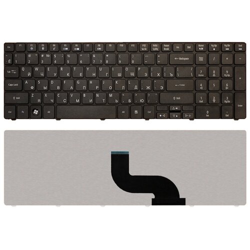 Клавиатура для ноутбука Acer Aspire 5742G черная