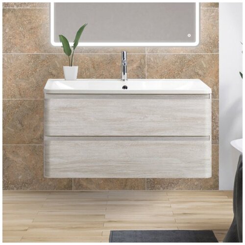 Тумба под раковину BelBagno ALBANO Rovere Vintage Bianco ALBANO-900-2C-SO-RVB