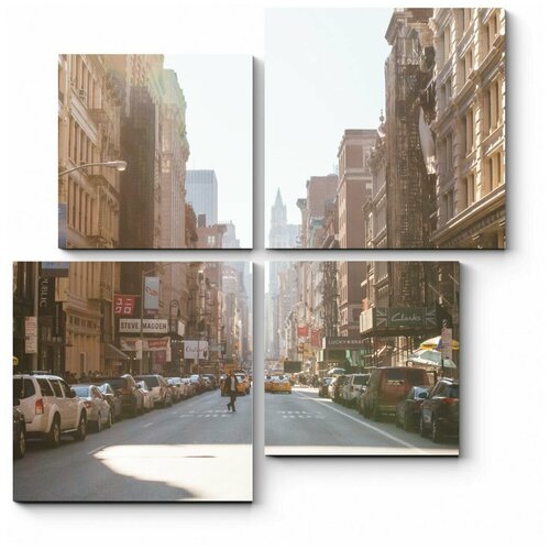 Модульная картина Дорогами Нью-Йорка160x160