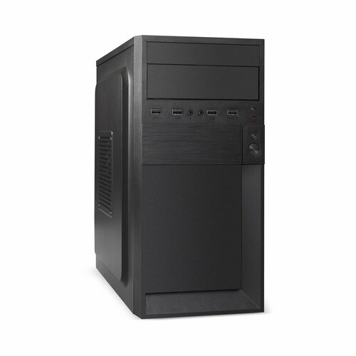 Корпус Minitower ExeGate BAA-105-01 (mATX, без БП, 2*USB, аудио, черный) EX291139RUS