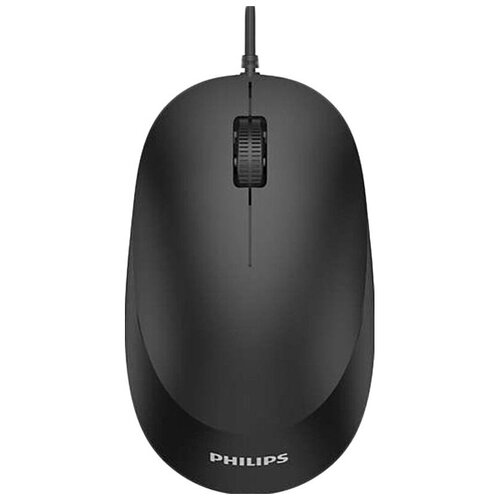 Мышь компьютерная Philips (SPK7207B/01) Проводная/3кн/USB 2.0/1200dpi/черн