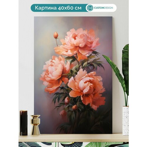Картина на стену большая Цветы 40х60 см 16/301-0013063-70094