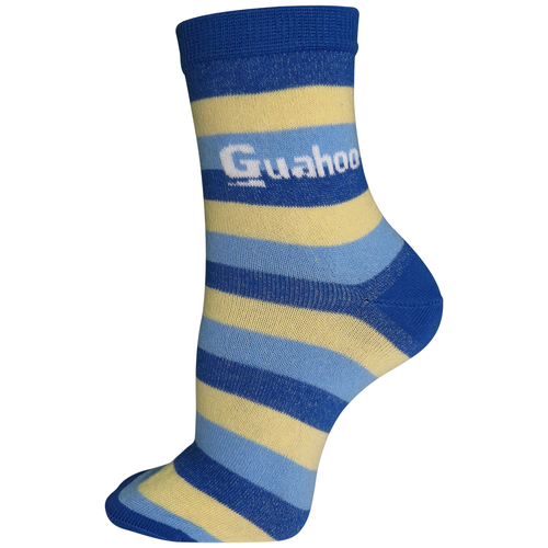 Носки Guahoo размер 23-26, желтый, синий