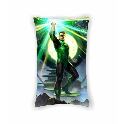Подушка Зелёный фонарь, Green Lantern №8