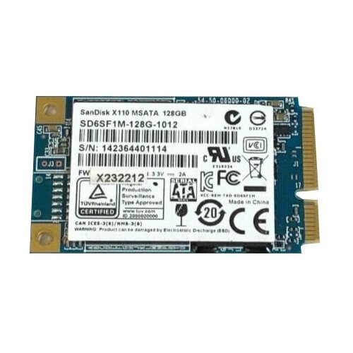 Твердотельный накопитель DELL 128 ГБ mSATA 0G3M7R