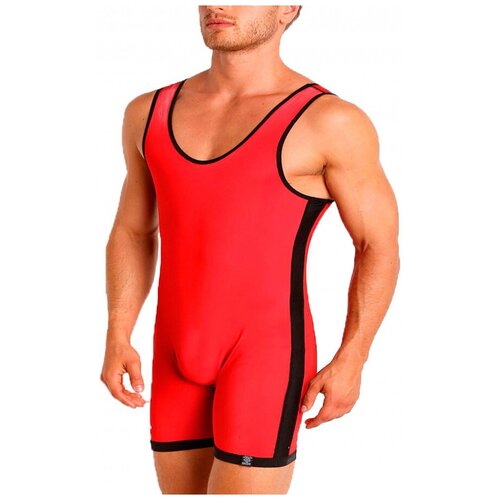 Трико adidas Wrestling Reversible Singlet, размер s, красный, синий