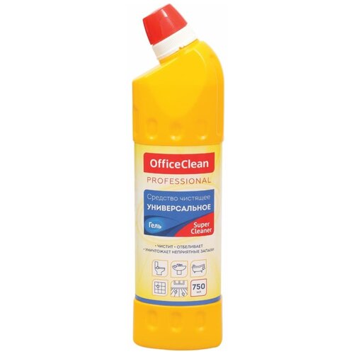 Чистящее средство универсальное OfficeClean Professional "SuperCleaner", гель, 750мл (арт. 230206)