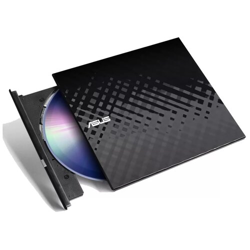 Оптический привод ASUS SDRW-08D2S-U LITE Black, BOX, черный