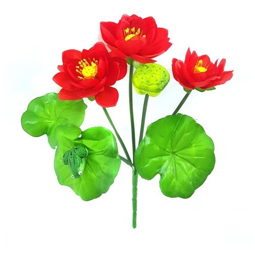 Искусственные цветы Лотос (букет) от бренда Holodilova