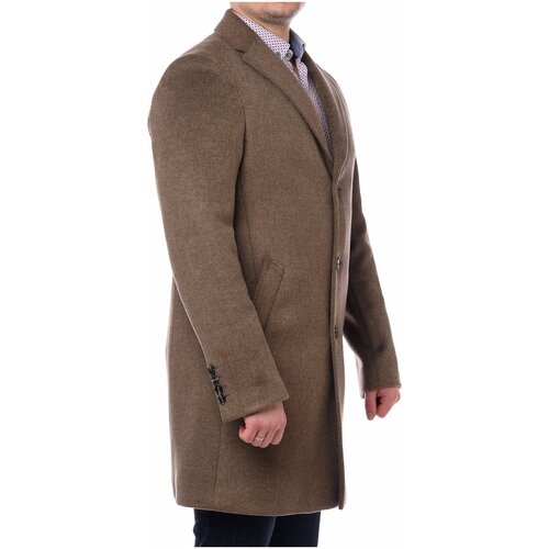 Пальто Van Cliff, размер 54/170, коричневый
