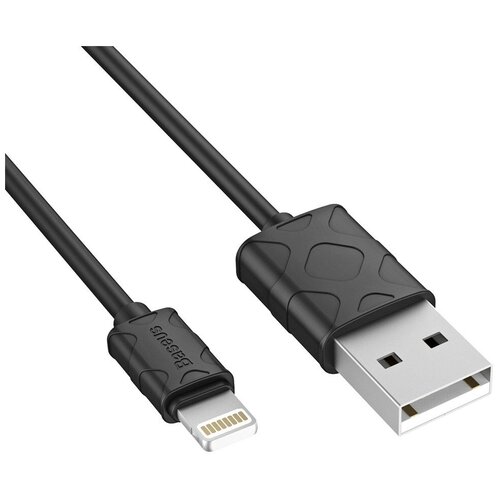 Кабель Baseus для Apple iPhone Lightning USB-iP , черный, 1 м