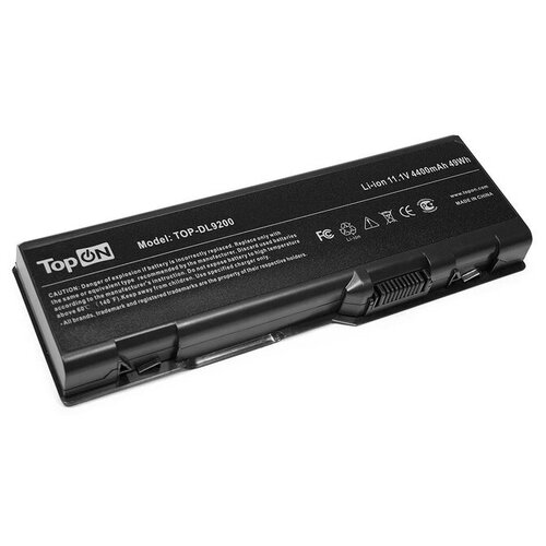 Аккумуляторная батарея TOP-DL9200 для ноутбуков Dell Inspiron 6000 9400 XPS Gen 2 XPS M1710 11.1V 4400mAh TopON