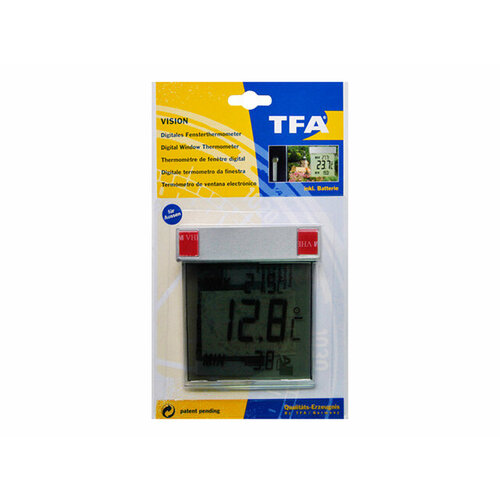 Термометр dostmann цифровой min/max оконный клеющийся