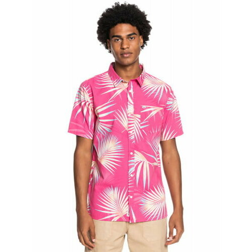 Рубашка Quiksilver, размер L, розовый