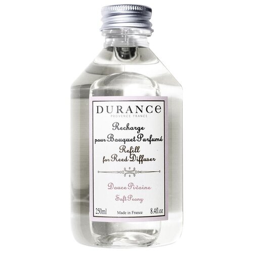 Durance Наполнитель для аромадиффузора Refill For Reed Diffuser Soft Peony 250мл (нежный пион)