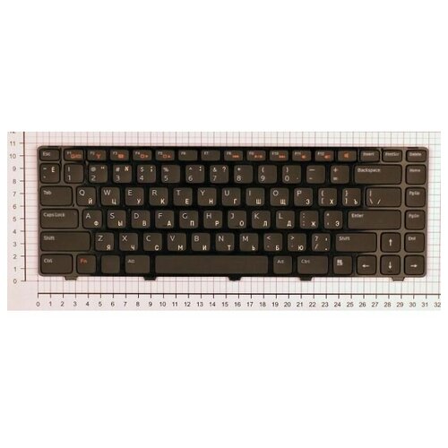 Клавиатура для ноутбука Dell XPS 15 L502X M5040 N5050 черная без подсветки