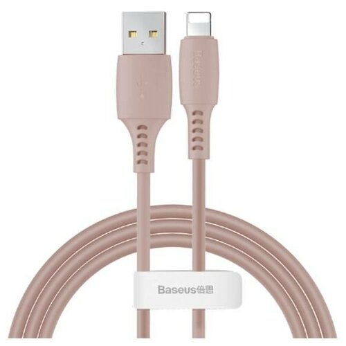Data кабель USB Baseus CALDC-04 для iP5, 1,2м розовый