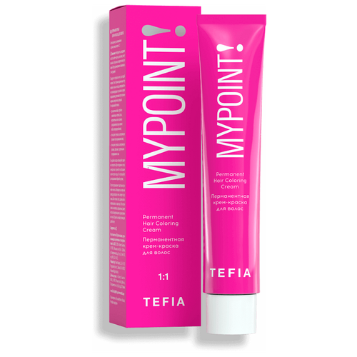 Tefia Mypoint Coloring Cream - Тефия Стойкая крем-краска, 60 мл - Tefia Mypoint 7.85 блондин коричнево-красный