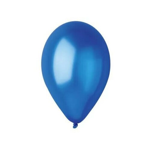 Воздушные шары 100 шт, 10»/25см Морские приключения (синий)