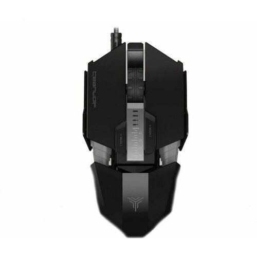 Компьютерная мышь USB Team Wolf Black 7 кнопок 8200 dpi с игровым чипом A9800