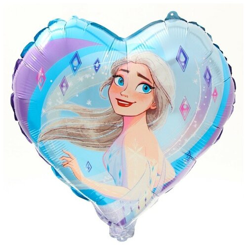 Disney Шар воздушный "Эльза", 16 дюйм, фольгированный, Холодное сердце