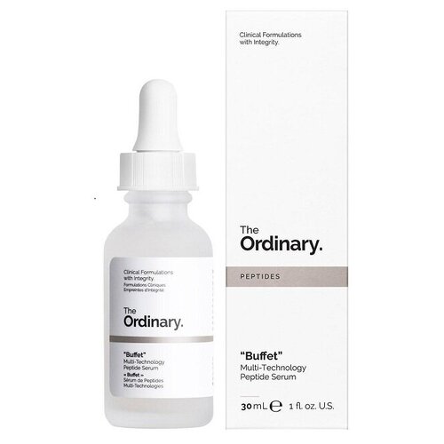 The Ordinary / Deciem / Сыворотка пептидным комплексом против старения Buffet , 30мл