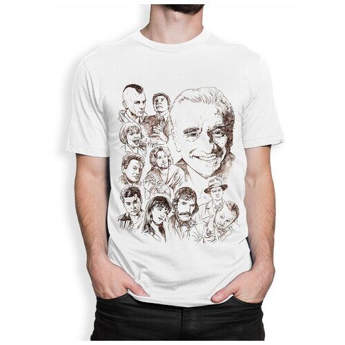 Футболка DS Apparel, размер 2XL, белый