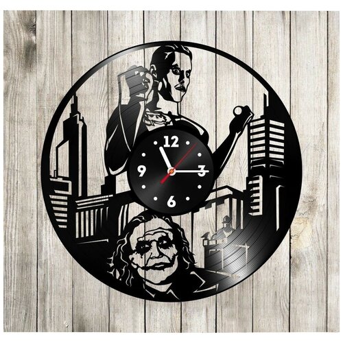 Джокер — часы из виниловой пластинки (c) VinylLab