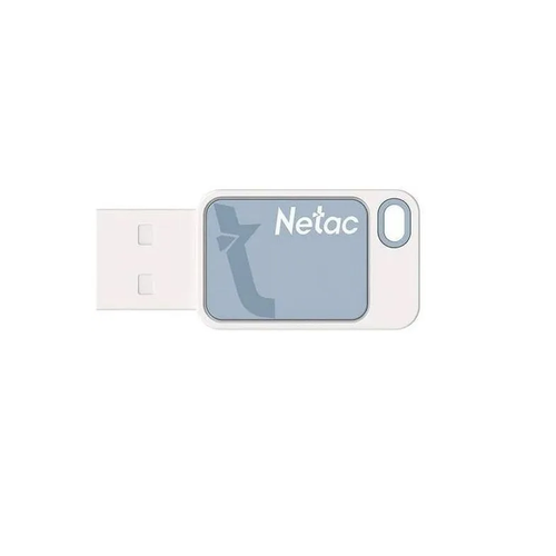 Накопитель USB 2.0 4Гб Netac UA31 (NT03UA31N-004G-20BL), голубой