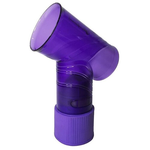 Gera Professional, Насадка на фен для создания локонов, цвет фиолетовый, пластик