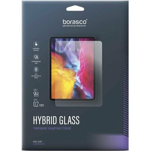 Защитное стекло Borasco Hybrid Glass для Samsung Galaxy Tab A7 Lite/Realme Pad mini 8.7