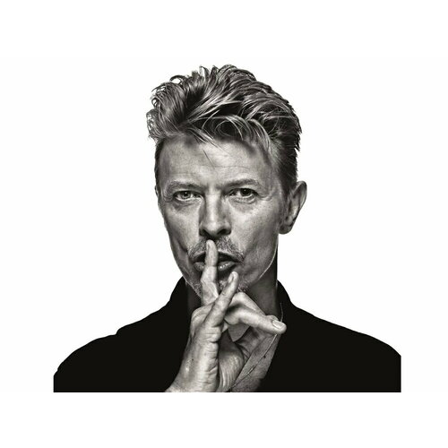 Плакат, постер на холсте David Bowie/Дэвид Боуи/музыкальные/поп исполнитель/артист/поп-звезда/группа. Размер 21 на 30 см