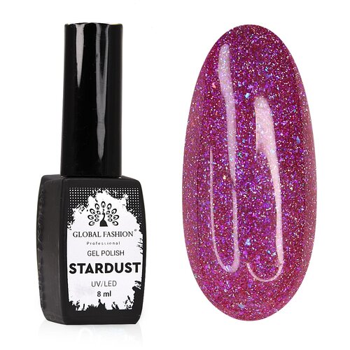 Global Fashion гель-лак Stardust, 8 мл, 10