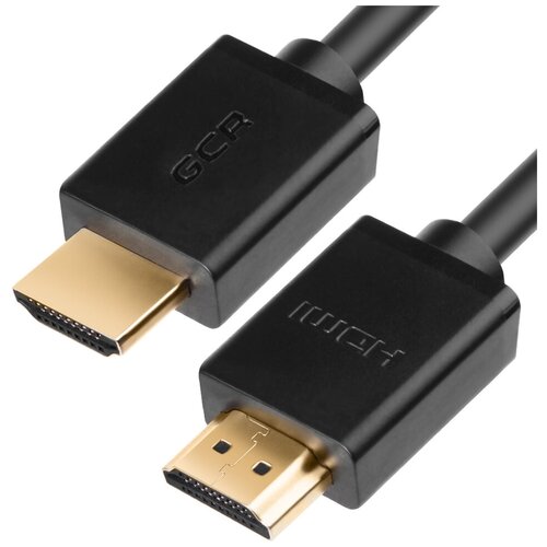 Провод HDMI 1.4 3м GCR FullHD Ethernet 10.2 Гбит/с 3D позолоченные контакты экранированный (GCR-HM400)