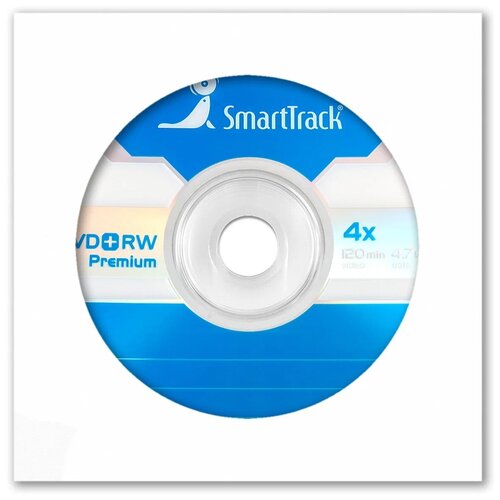 Диск DVD+RSmartTrack4.7Gb 4x, 1 шт.