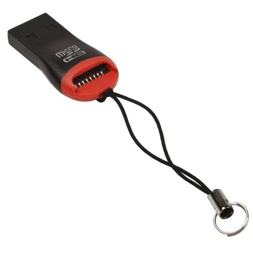 USB Картридер Micro SD "LP" без переходника/ультратонкий (упаковка европакет)