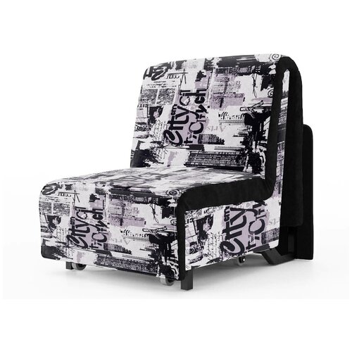 Кресло-кровать Elegance СМ 90 City Prints City1 (93х110х95, СМ 93х203)