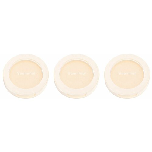 THE SAEM Румяна Saemmul Single Blusher GD01 Gold Volume Light, 5 гр, 3 шт