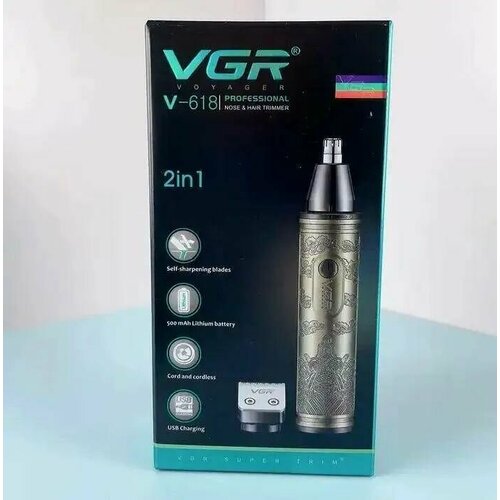 Триммер для волос, бороды и усов VGR V-618