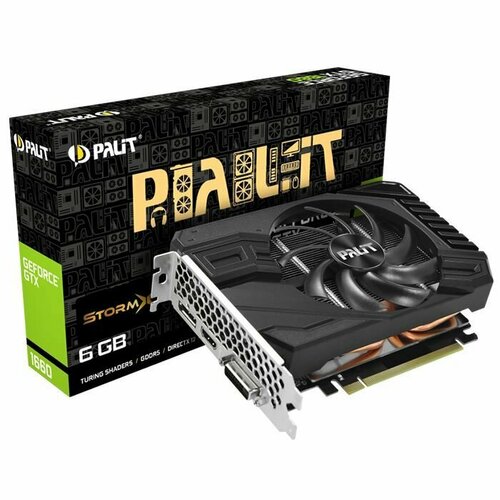 Видеокарта Palit GeForce GTX 1660 SUPER STORMX 6G