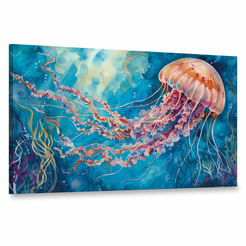 Интерьерная картина 100х60 "Магическая медуза"