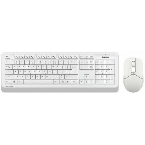 Комплект клавиатура+мышь A4Tech Fstyler FG1012 белый/белый (fg1012 white)