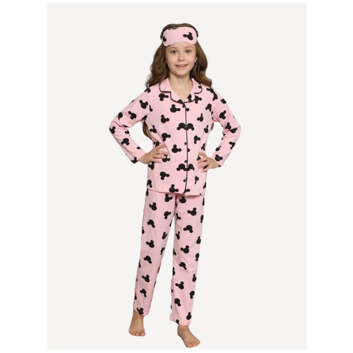 Пижама  ПижаМасс, размер 146, розовый