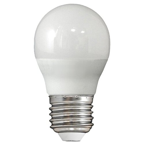 Лампа светодиодная LED E27, шар G45, 8Вт, 2700К, теплый белый свет
