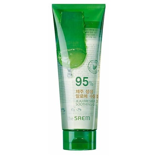 Универсальный увлажняющий гель с алоэ 95% The Saem Jeju Fresh Aloe Soothing Gel