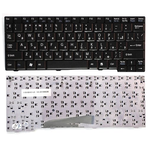Клавиатура для ноутбука Sony Vaio V091978AS1-US черная