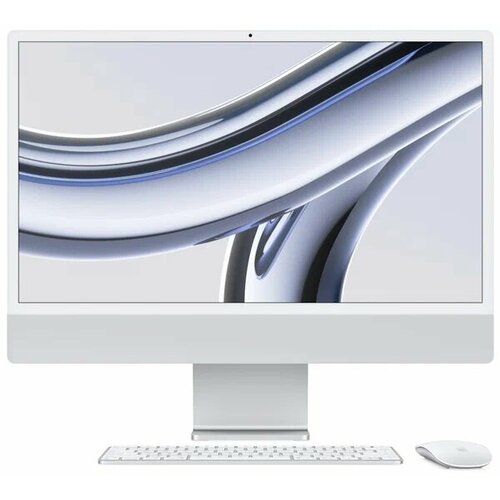 Моноблок Apple iMac 24" Retina 4.5K/М3 8-core CPU/10-core GPU/16GB/1TB SSD/Silver