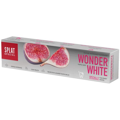 Зубная паста SPLAT Wonder White, 75 мл, 120 г, белый