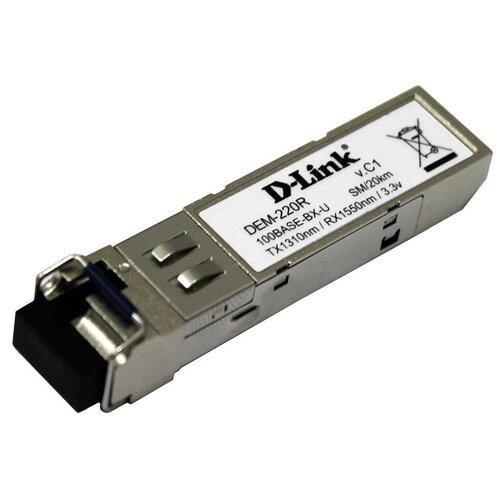 Медиаконвертер сетевой D-link DEM-220R (SFP-трансивер)