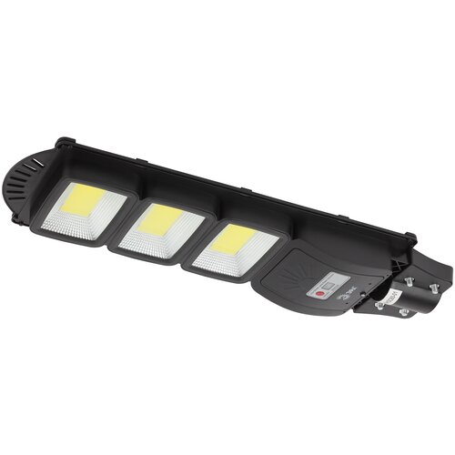 ЭРА консольный светильник на солнечной батарее ERAKSC60-01 светодиодный, цвет арматуры: черный, цвет плафона черный
